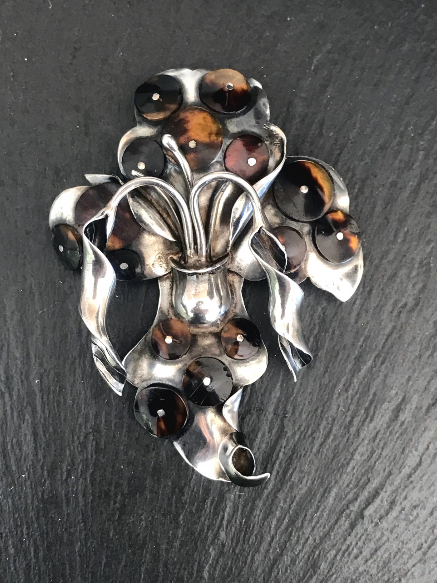 William Spratling - An Early William Spratling Sterling Silver Brooch