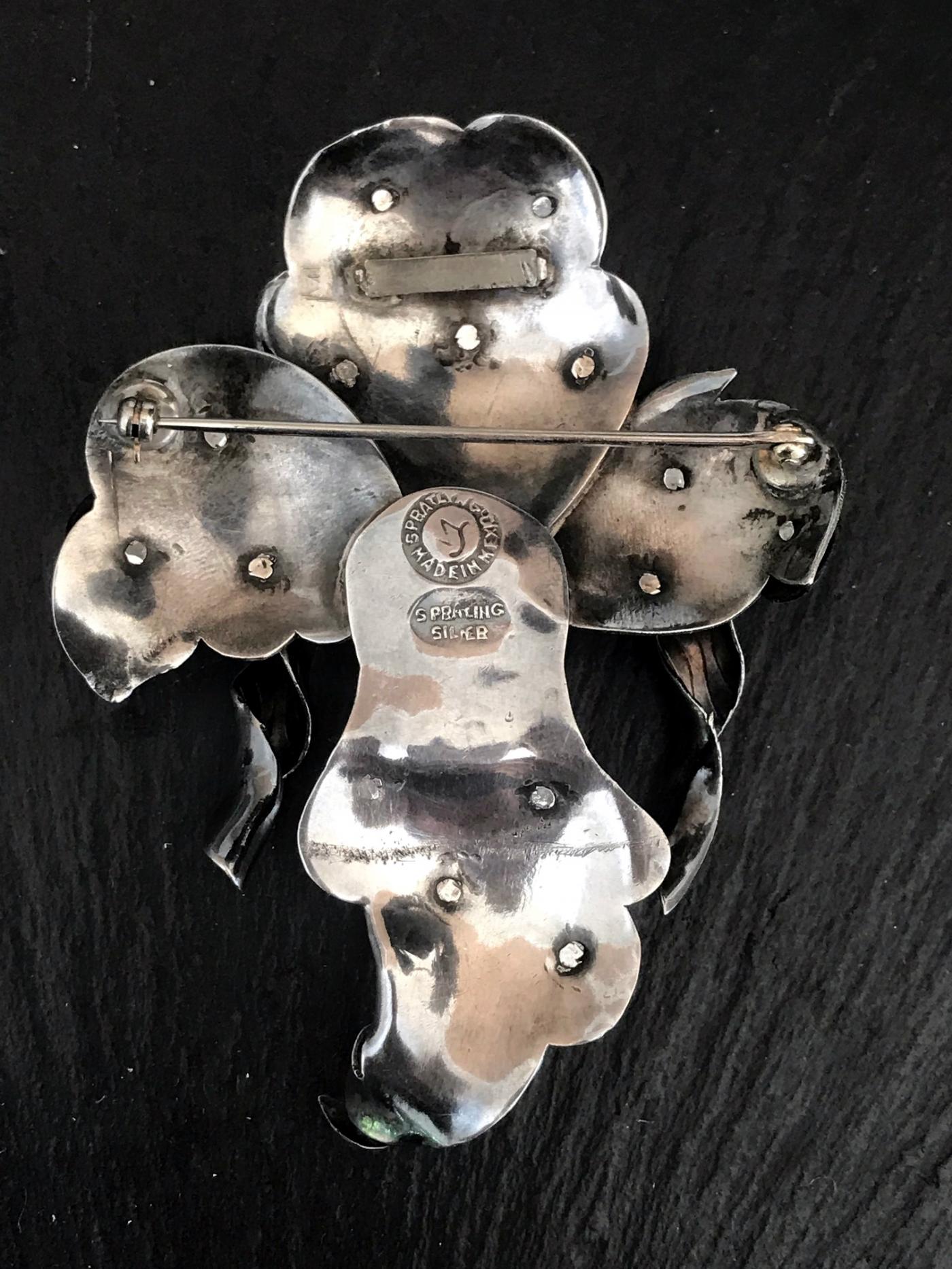 William Spratling - An Early William Spratling Sterling Silver Brooch