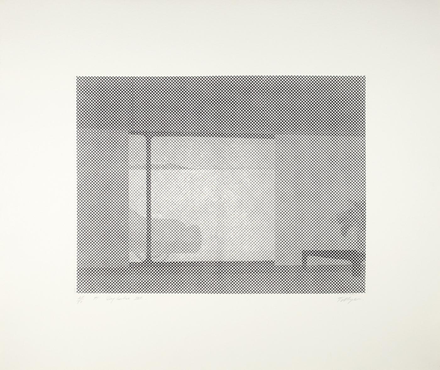 William Tillyer - Dry Lake III, 1971