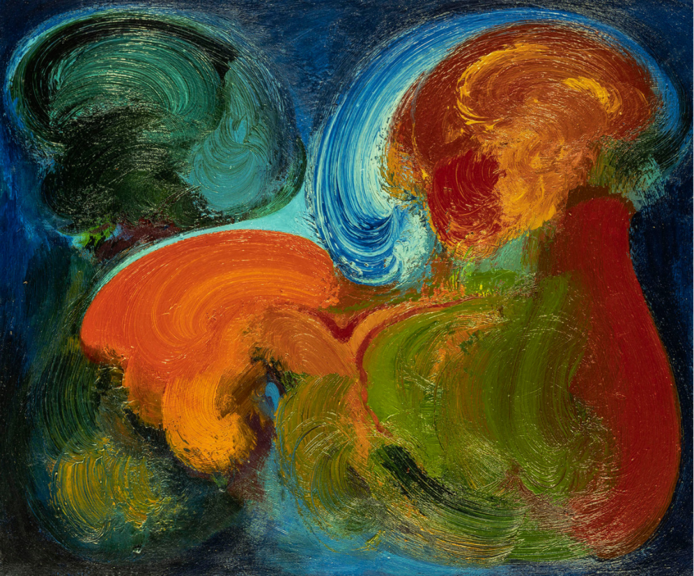 William Tillyer - Study for the Romantic Section of “Arcadia”, 1989