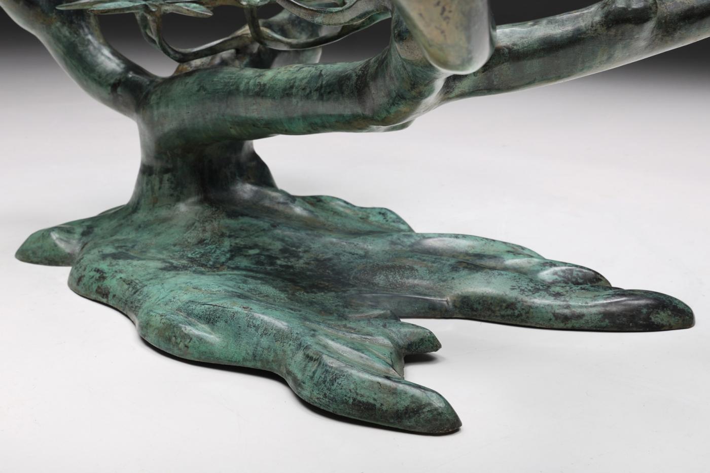 Willy Daro - Willy Daro Bonsai Tree Coffee Table - 1970's