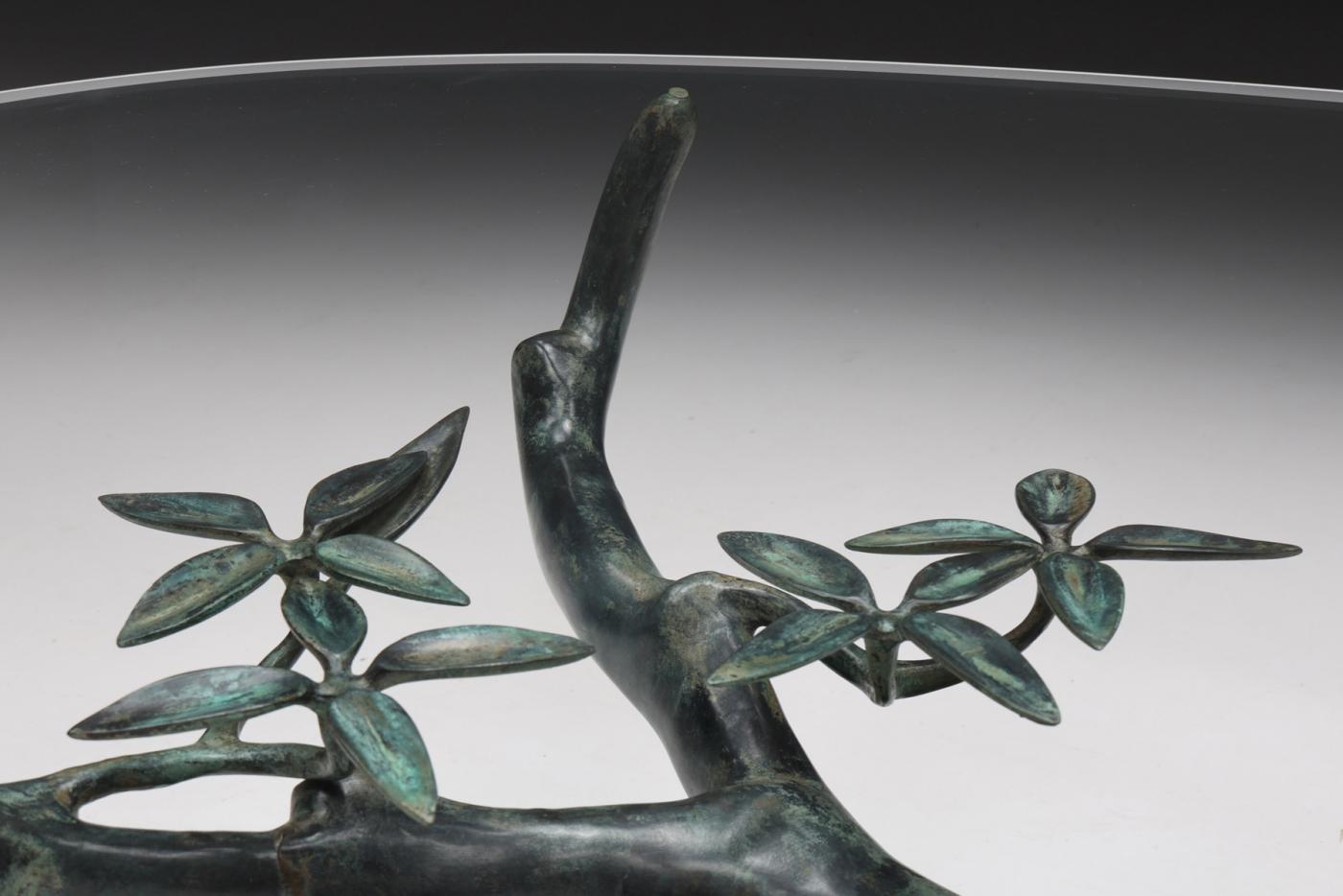 Willy Daro - Willy Daro Bonsai Tree Coffee Table - 1970's