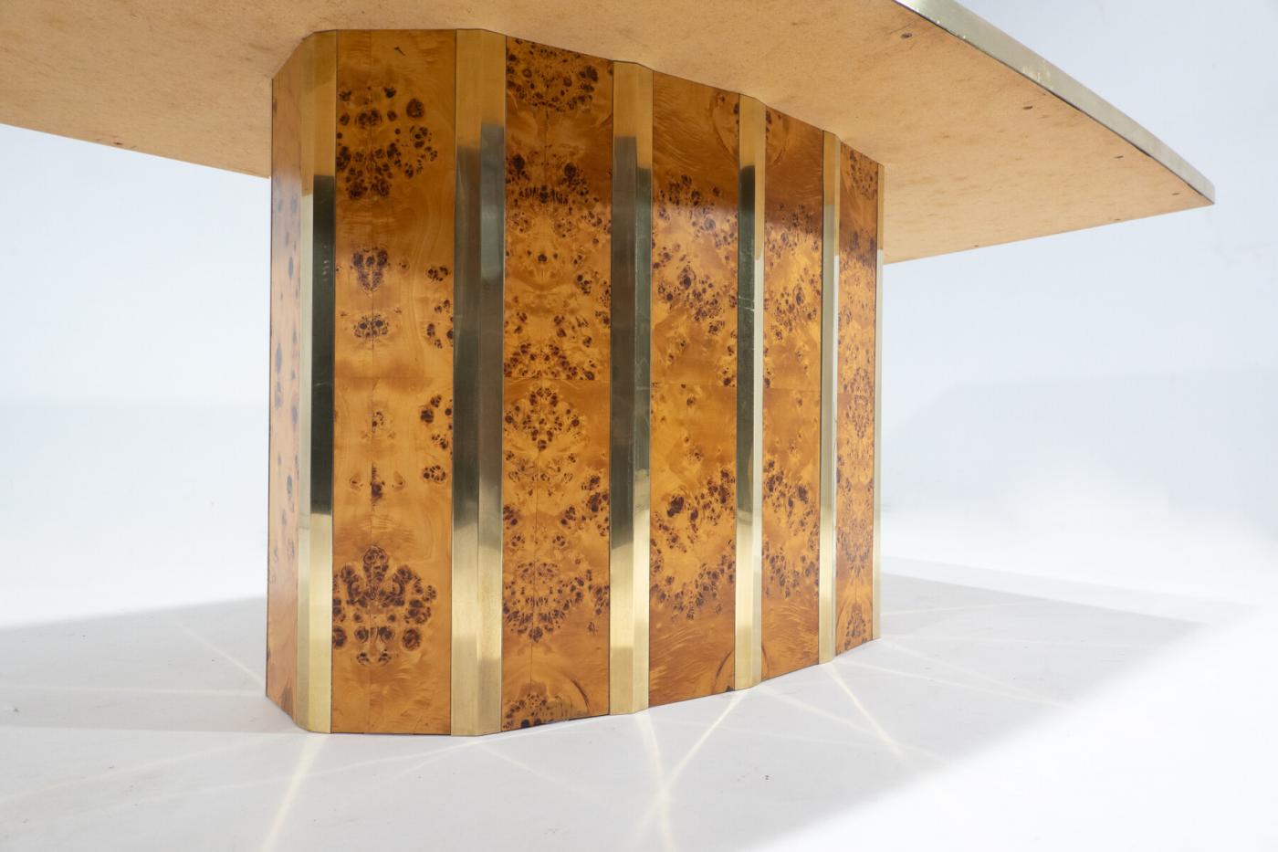 Willy Rizzo - Mid Century Modern Dining Table in the Style of Willy Rizzo