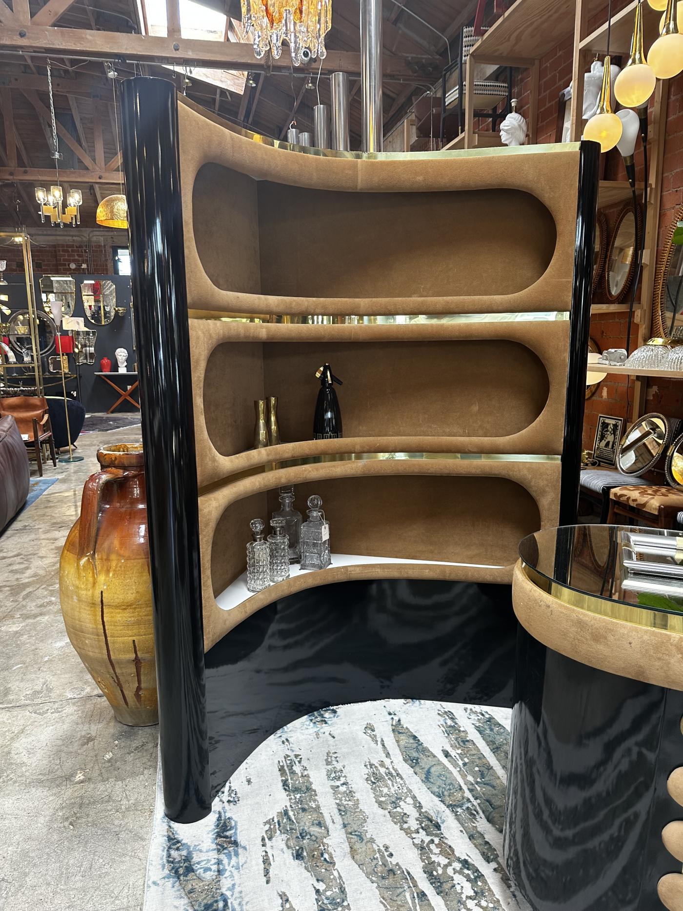 Willy Rizzo - Vintage Dry Bar by Willy Rizzo, Italy, 1970s