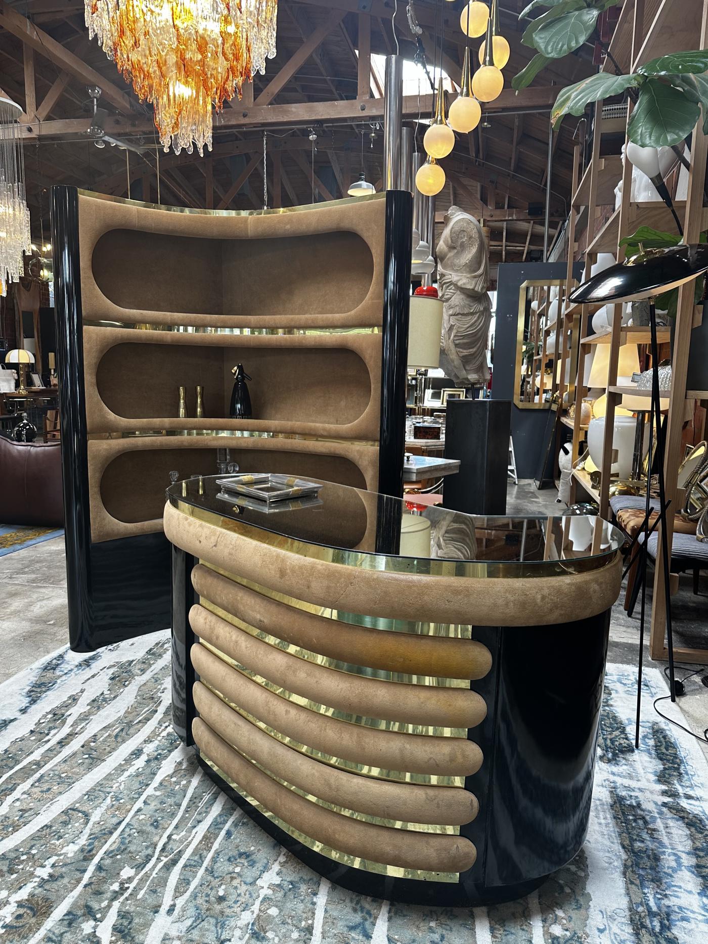 Willy Rizzo - Vintage Dry Bar by Willy Rizzo, Italy, 1970s