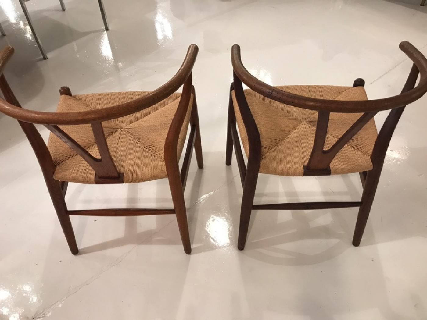 Wishbone chairs