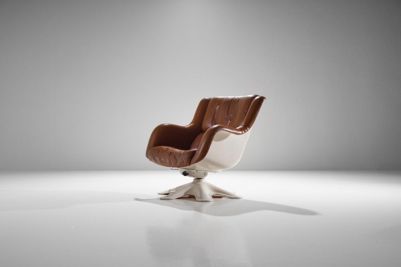 Yrjo Kukkapuro - Yrjö Kukkapuro '418' Lounge Chair For Haimi, Finland 1960s