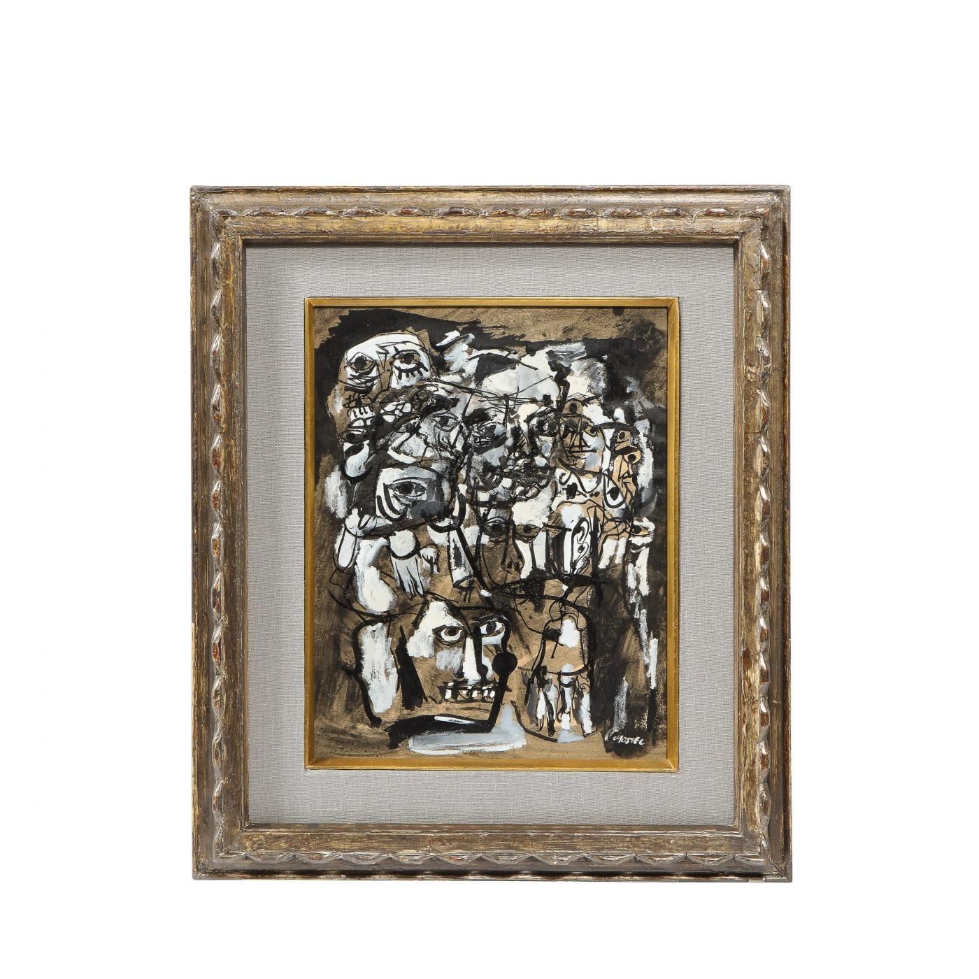 Zero Mostel - Zero Mostel Heads Circa 1955