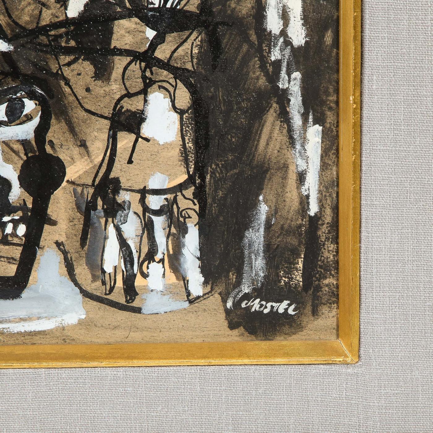 Zero Mostel - Zero Mostel Heads Circa 1955