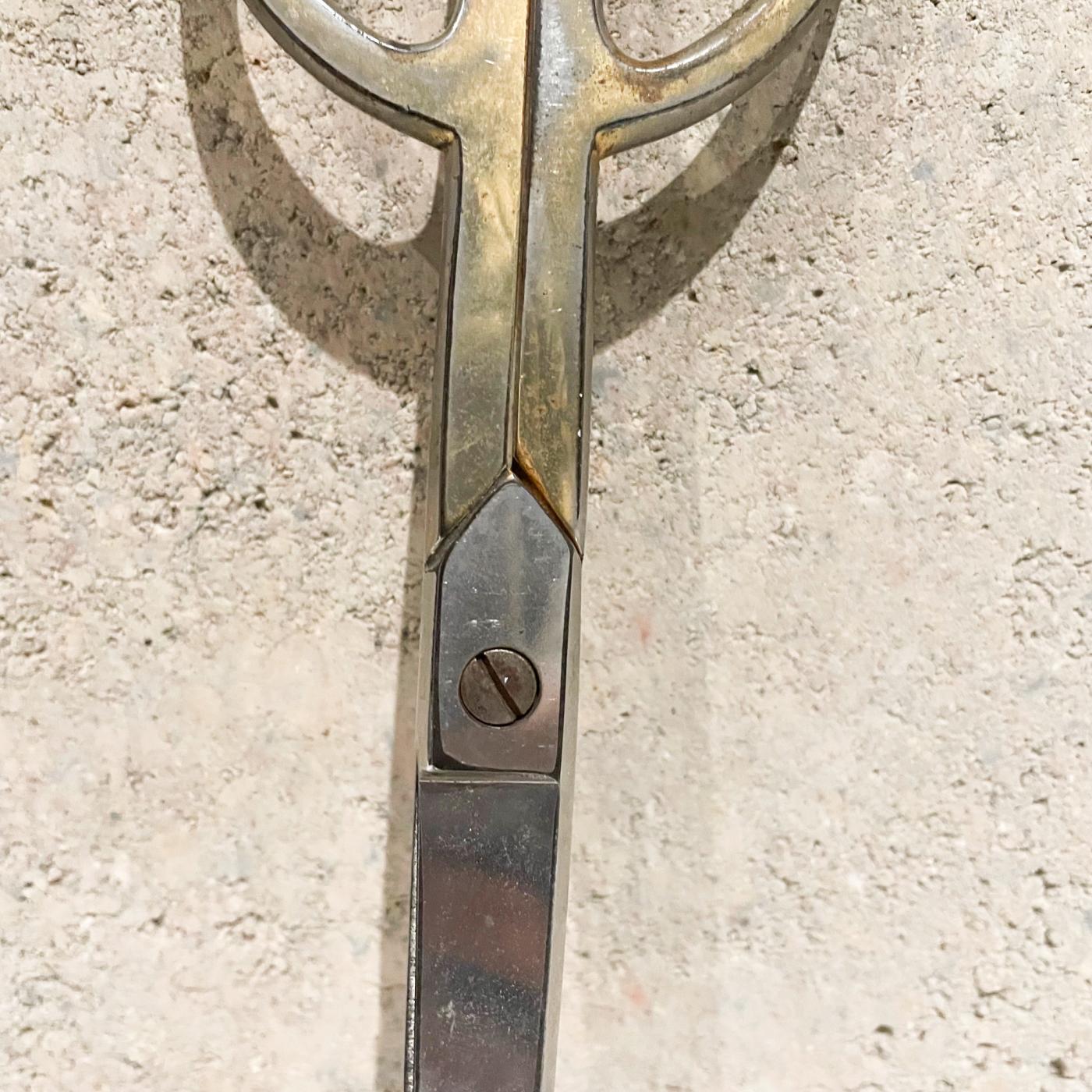 arthur salm - Midcentury Modern Sharp Stainless & Brass SCISSORS made ...