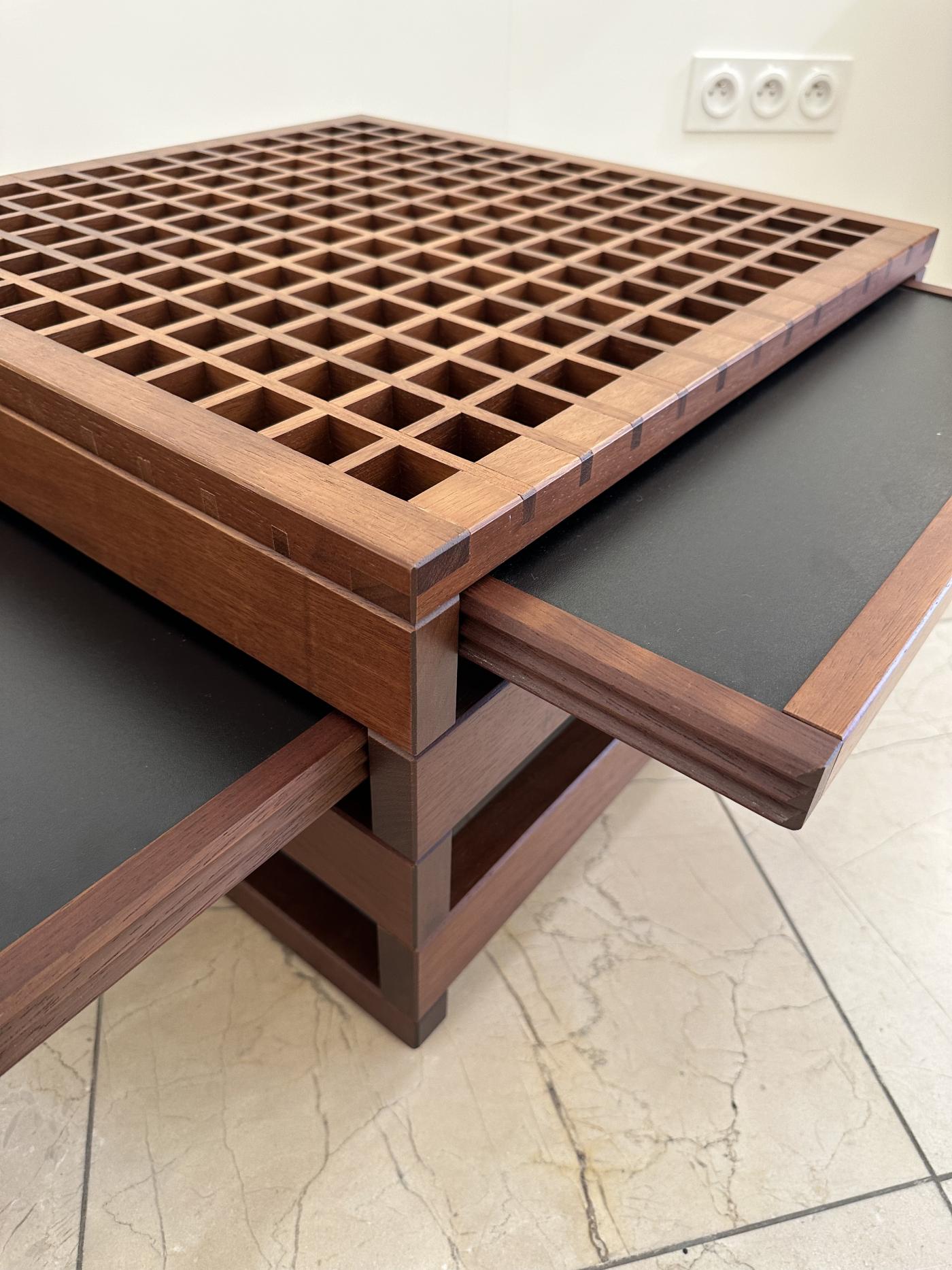 bernard Vuarnesson - Modular Wood Coffee Table by Bernard Vuarnesson ...