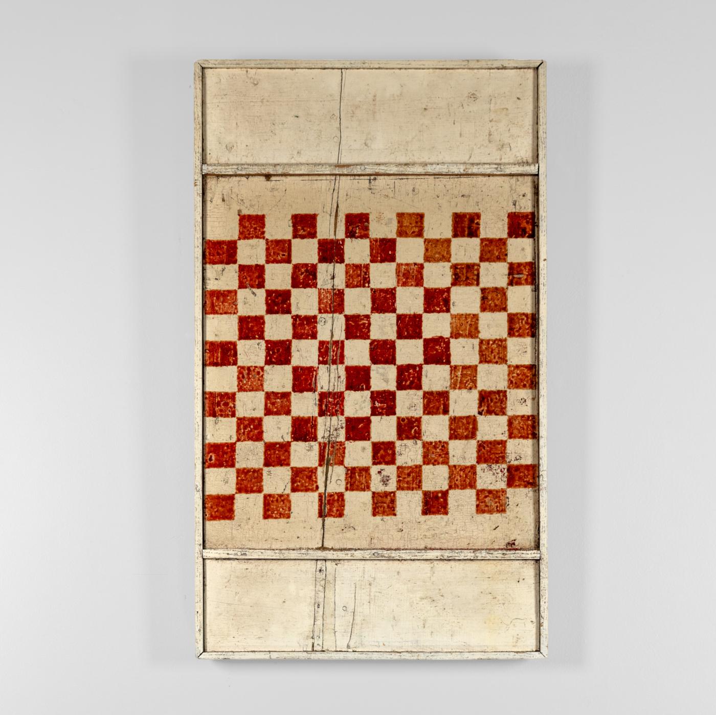 American Folk Art Game Board circa 1900